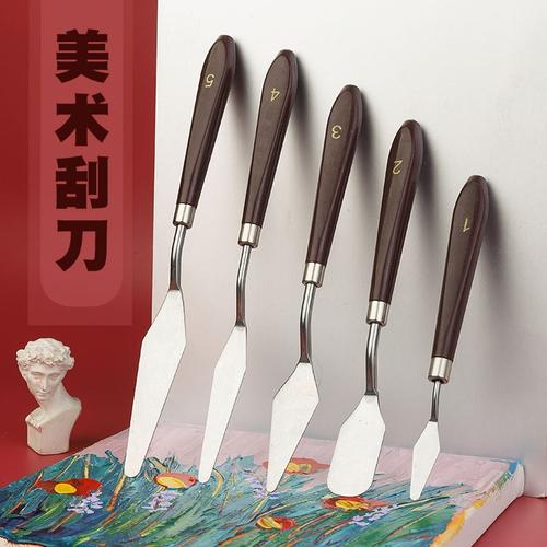 Jual palette set knife pisau palet spatula lukis dekorasi kue paint ...