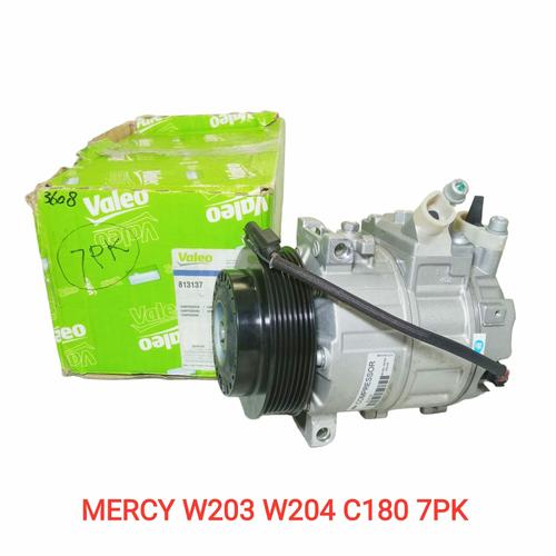 Jual KOMPRESSOR COMPRESSOR AC MERCY W203 W204 C180 C200 7 PK ASLI VALEO ...