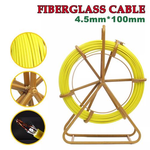 Jual Rodder Kabel Serat Kaca Listrik FRP 4.5Mm 100M Fiber Glass Wire ...