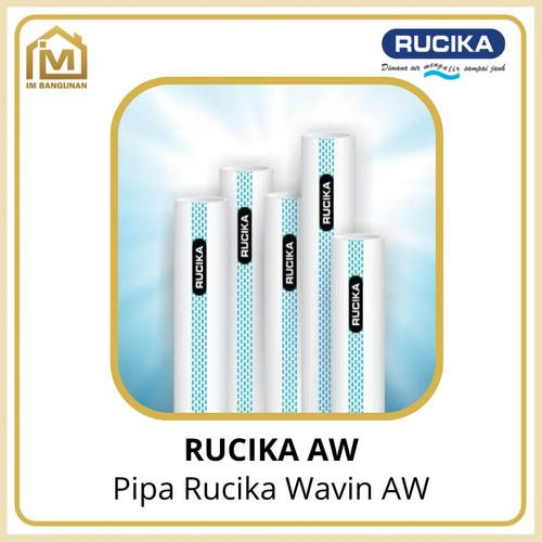 Jual Pipa Rucika / Wavin Putih Tipe AW 1/2" / 1" / 2" / 3" / 4" / 5 ...