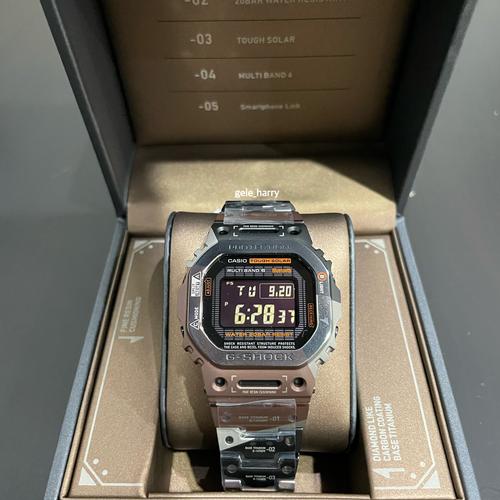 Jual Casio Gshock GMW B5000TVB-1DR / GMWB5000TVB-1 Titanium Virtual ...