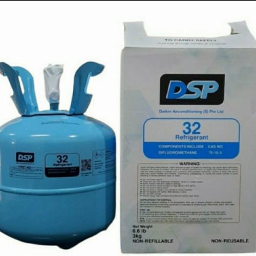 Jual Refrigerant R32 FREON AC Daikin R32 ORIGINAL 100% 1 can 3KG Segel - Kota Tangerang ...