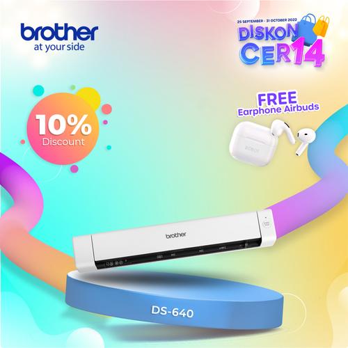 Promo Brother Scanner DS640 Compact Mobile Document - Jakarta Pusat ...