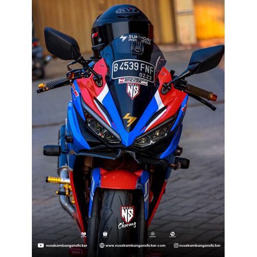 Jual Desain Motor Honda CBR 150 R All New Merah Tricolor Modifikasi ...