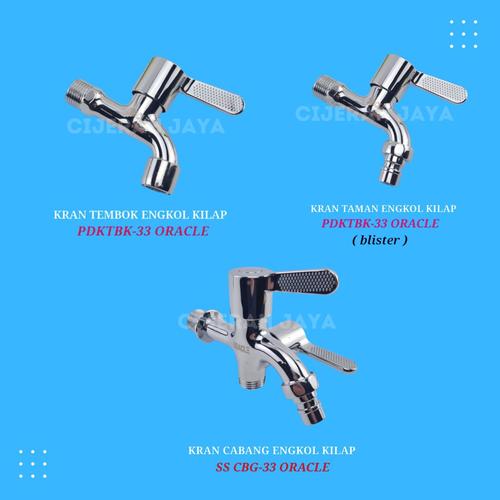 Jual KRAN AIR ORACLE TEMBOK TAMAN DOUBLE 1/2" / KERAN AIR PREMIUM - FIO ...