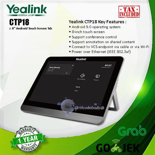 Jual Yealink CTP18 - Android Collaboration Touch Panel 18 inch ...