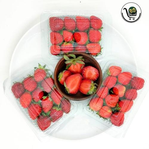 Jual Strawberry, strawberry mini pack,strawberry segar, kemasan 70gr ...