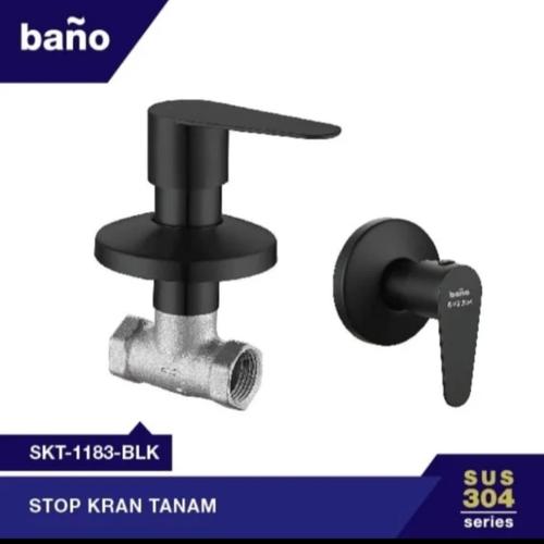 Jual Stop kran Tanam/stop kran shower dinding model engkol/stop kran ...