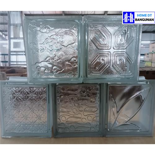 Jual GLASS BLOCK DINDING MULIA / GLASS BLOK KACA RUMAH | MOTIF - batik ...