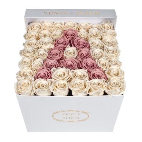 Jual The Hanna Florist - Alphabet Huruf Bloombox Bouquet Buket Bunga ...