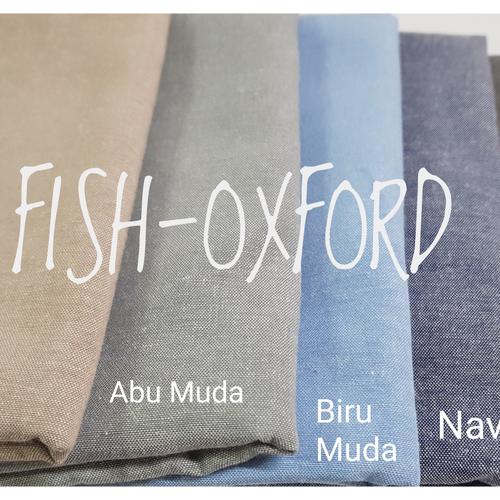 Jual Kain Katun Oxford/Cotton Oxford/Bahan Cotton Oxford FISH-OXFORD ...