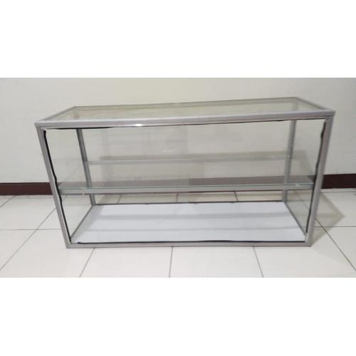 Jual Etalase Kaca Makanan 1 Meter (92x32x50cm) Etalase Warteg BOGOR ...