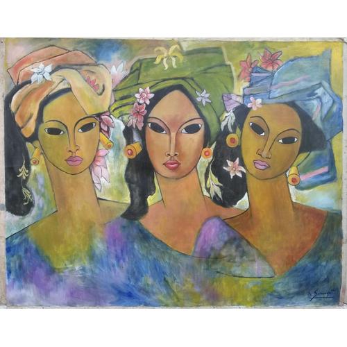Jual Lukisan karya sonega 120x95cm - Jakarta Selatan - Khans gallery ...