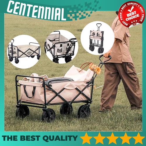 Jual troli lipat portable camping outdoor folding wagon foldable ...