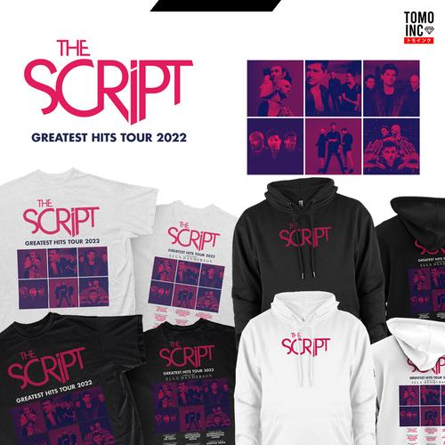 Jual TOMOINC Tshirt baju kaos Hoodie The Script Tour 2022 - White 2 ...