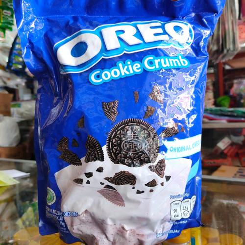 Jual Oreo Cookie Chrumb Original Mondelez, Tekstur Remukan Kasar ...