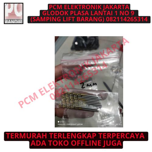 Jual matabor mata bor hss ujung kuningan pcb tembaga 2mm 2.00 2 mm 2 ...