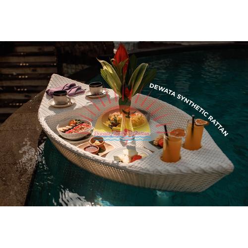 Jual Nampang Apung Bentuk Unik (Floating basket/breakfast/tray for pool ...