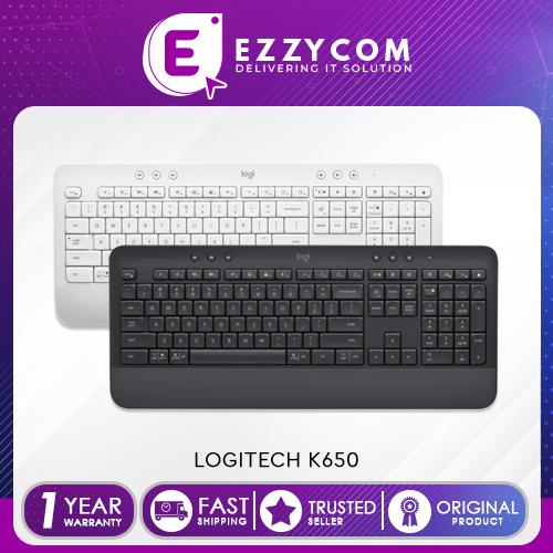 Promo Logitech K650 Wireless Bluetooth Keyboard Signature - Putih Cicil ...