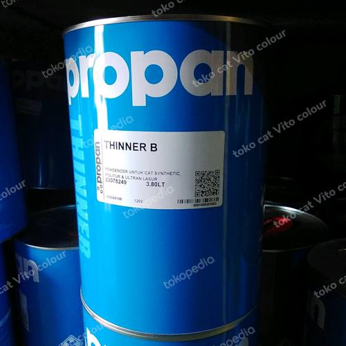 Jual Thinner B Propan Synthestic Politur & Ultran Lasur (3,8ltr ...