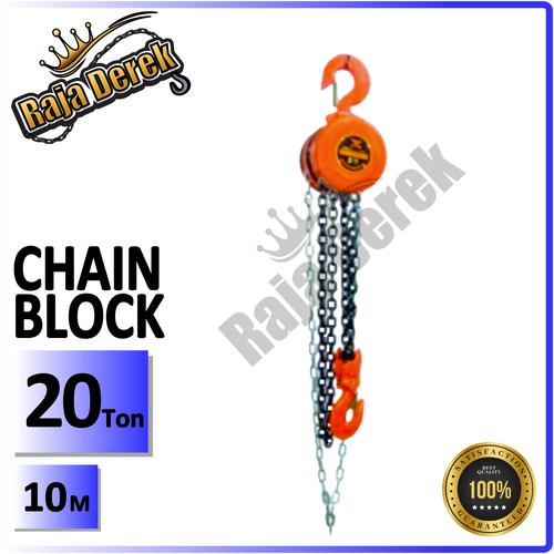Jual Chain Block Cap. 20 Ton 10 Meter / Hoist / Katrol 20 Ton 10 Meter ...