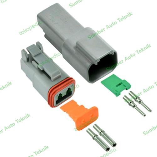 Jual DT 2 SET PLUS PIN / DEUTCH CONNECTOR 2 WAY KIT - Kab. Bekasi ...