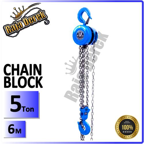 Jual Chain Block HSZ / Chain Hoist / Katrol HSZ model Cap. 5 Ton 6 ...