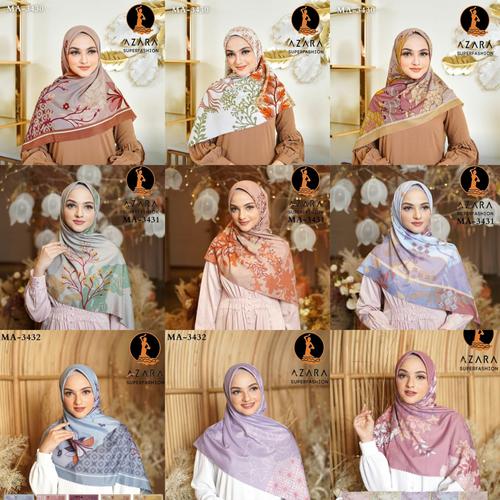 Jual Random Segiempat Motif Azara / Hijab Motif Azara Laser Cut ...