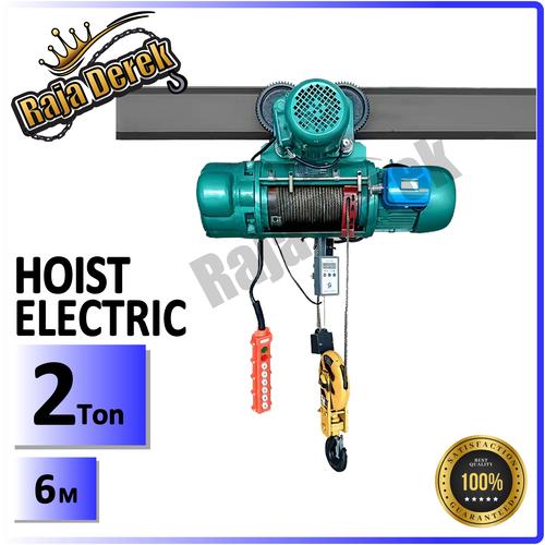 Jual Katrol Elektric / Hoist Electric / Hoister Cap. 2 TON - 2Tx6M ...