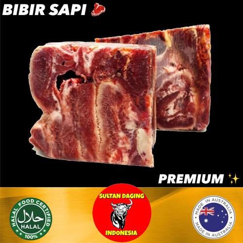 Jual DAGING BIBIR SAPI LIPS 1 KG IMPORT AUSTRALIA/ DAGING CINGUR SAPI 1 ...
