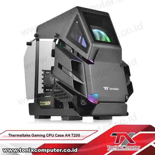 Promo Thermaltake Gaming CPU Case AH T200 | Casing gaming | Casing PC - Hitam Cicil 0% 3x ...