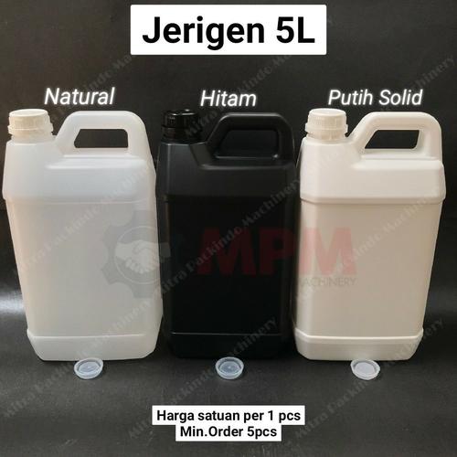 Jual Jerigen 5L 5Liter BARU Jirigen HDPE 5 L Liter Bukan Bekas - Kota ...