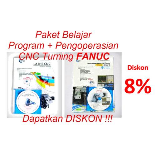 Jual Paket Belajar Program + Pengoperasian CNC Turning FANUC + Dvd ...