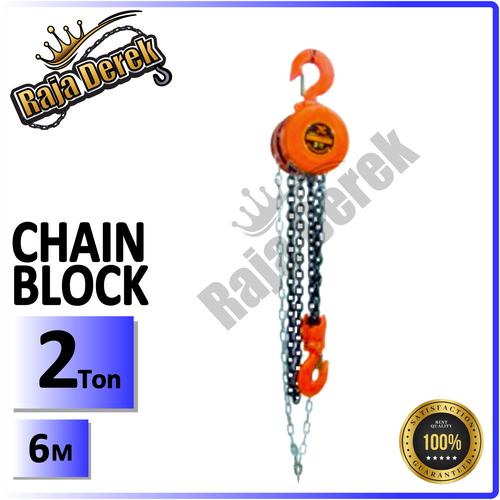 Jual Chain Block Cap. 2 Ton 6 Meter / Hoist / Katrol 2 Ton 6 Meter ...