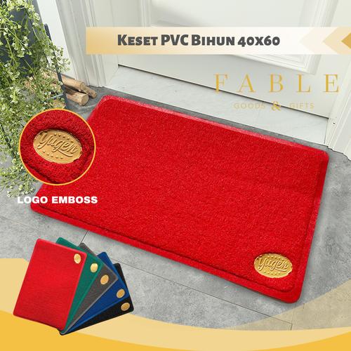 Promo Keset Karet PVC Bihun / Mie 40 x 60 Anti Slip Merk Yugen - Hitam ...
