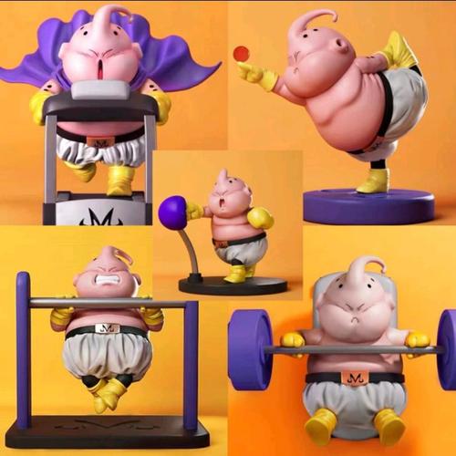 Jual Action Figure Dragon Ball Z Majin Boo Gym muscle series - Hitam ...