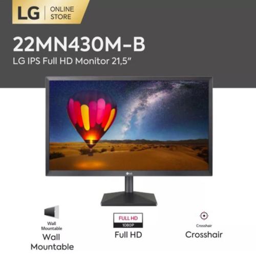 Jual LG 22MN430M-B 21,5" FHD IPS Monitor AMD Radeon FreeSync 75Hz HDMI ...