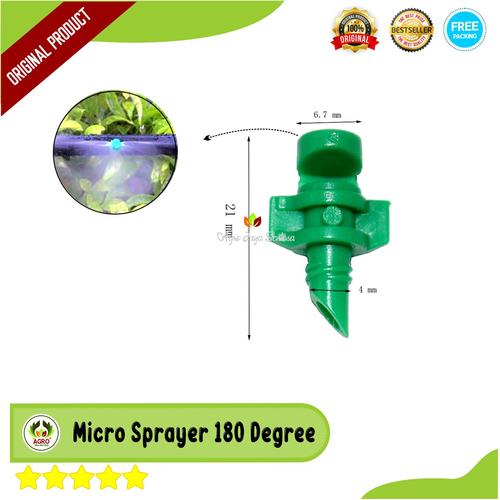 Jual Micro Jet Sprayer 180 Derajat - Sprayer Taman Aquaponik Hidroponik ...