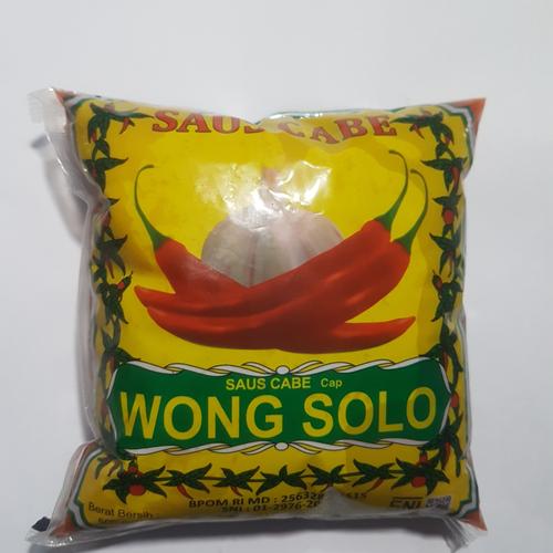 Jual Saos cabe cap WONG SOLO 500 gram - Kota Bandung - Purnama_Store ...