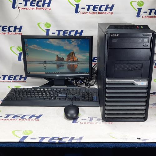 Jual Set Computer Acer Veriton M6410 Ci3-2120 + Monitor Second - 1 Unit ...