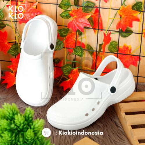 Jual New Spesial Sandal Kodok Polos Pria Wanita Anti Air Anti slip ...