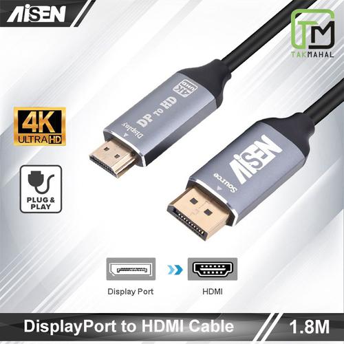 Jual Kabel DP Display Port to HDMI 1.8M - 1.8M - Jakarta Pusat ...