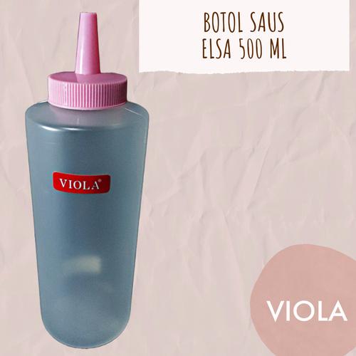 Jual Botol Mayo / Botol Kecap Saus / Botol Elsa 500 ml Viola - Kota ...