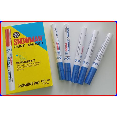 Jual Spidol Permanent Snowman Paint Marker Japan CP GP SP WP MURAH - cp ...