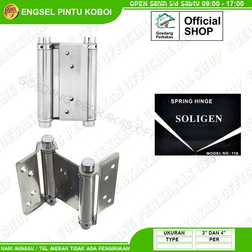 Jual Engsel Koboi Per Bolak Balik 2 Arah 3" 4" Inch Soligen Stainless ...
