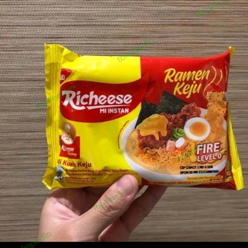 Jual Nabati Richeese Mi Instan Ramen Keju Mi Kuah Keju Fire Level 0 65 ...