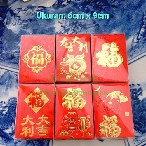 Jual Angpau Imlek Mini / Angpao Fuk Mini / Amplop Imlek Hoki Hok Mini ...