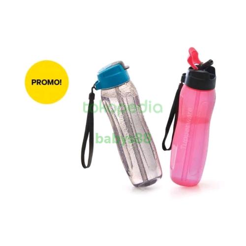 Jual TUPPERWARE BOTOL MINUM WITH STRAW 750ML - TUPPERWARE ECO BOTTLE ...