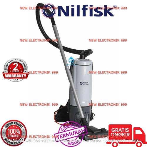 Jual NILFISK VACUUM BACKPACK GD5 SET MESIN PENGHISAP DEBU KERING ...