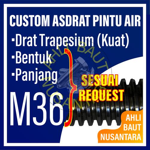 Jual Custom Asdrat Long As Drat Pintu Air Tempah Request Sluice Sluis ...
